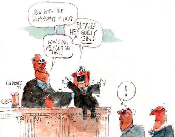 19 spr cartoon guilty - Pittsburgh Quarterly