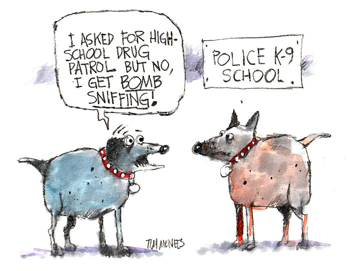 19 02 04 cartoon k9school - Pittsburgh Quarterly