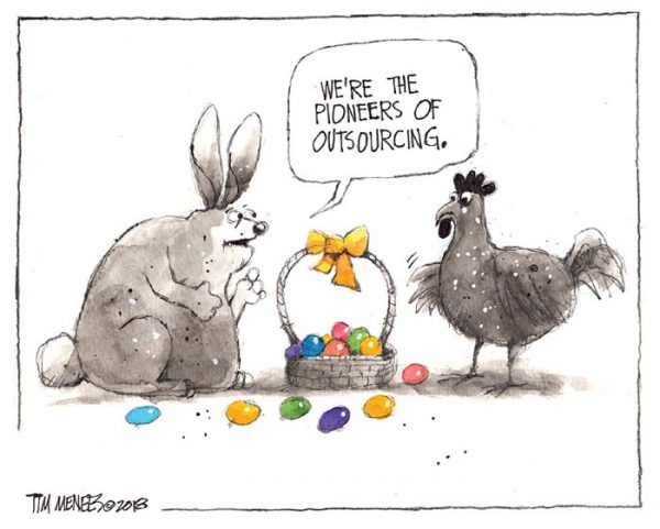 18 spr cartoon outsourcing - Pittsburgh Quarterly