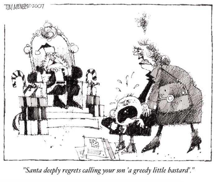 08 win cartoon santa - Pittsburgh Quarterly