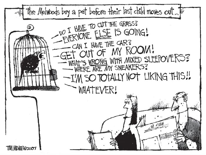 07 fall cartoon parrot - Pittsburgh Quarterly